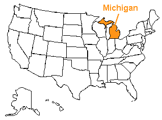 The US50 - A guide to the state of Michigan - Geography