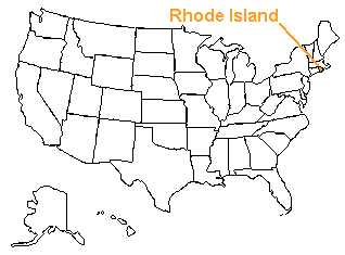 The US50 - A guide to the state of Rhode Island - Geography